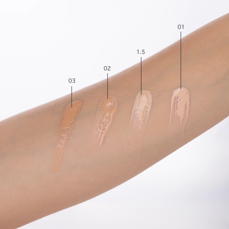 Amuse - Dew Wear Foundation SPF50 PA++++ - Gelový make-up - 03 Honey ...