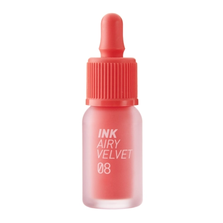 Peripera - Ink Airy Velvet - 08 Pretty Orange Pink - Matný tint na rty ...