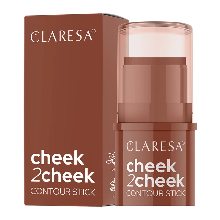 Claresa - Cheek 2 Cheek - Bronzer v tyčince - 02 Milk Choco - 6 g 02 ...